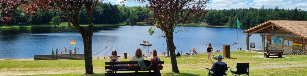 Swimming in and around Saint Mathieu, Cognac la Forêt | Limousin ...